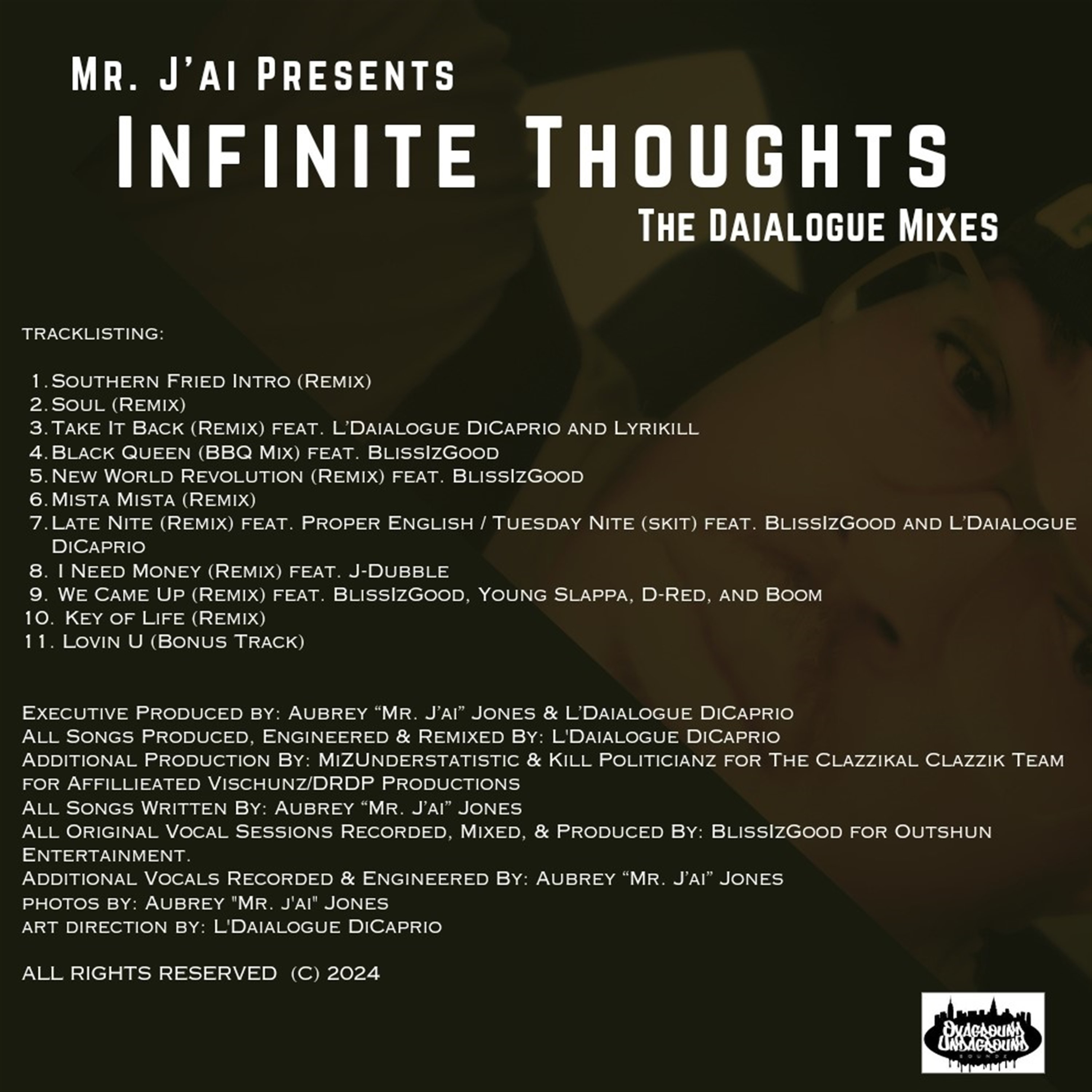 MR. J’AI- INFINITE THOUGHTS: THE DAIALOGUE MIXES [OVAGROUND EXCLUSIVE ...